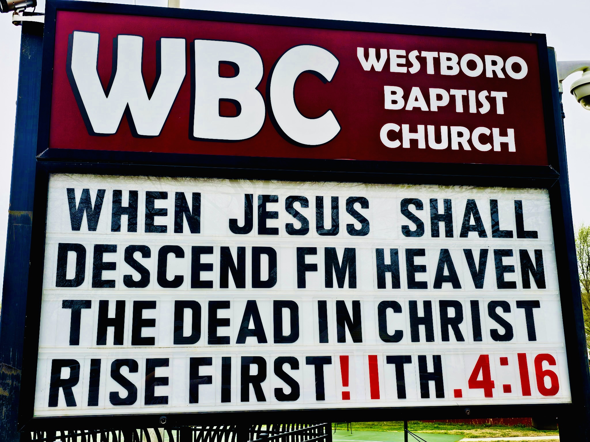 Westboro Baptist Church Photos
